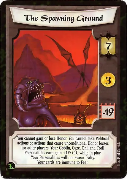 The Spawning Grounds [story back] – ObakeMerchant