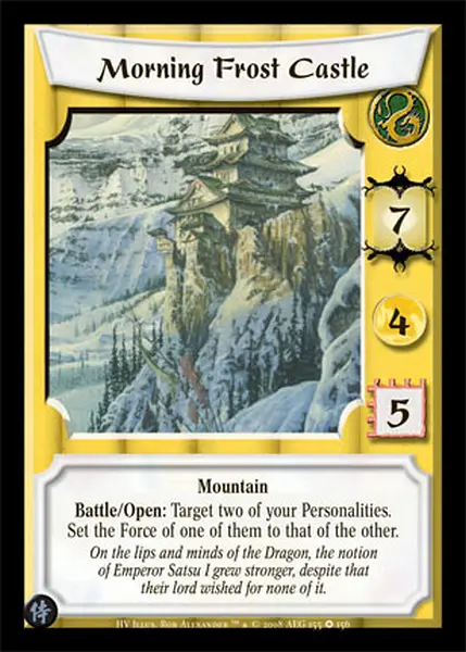 Morning Frost Castle – ObakeMerchant