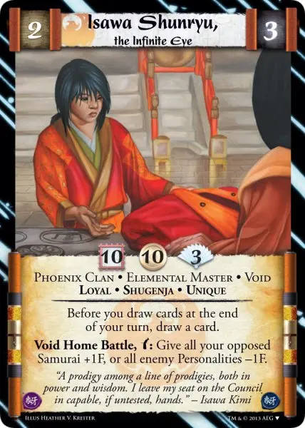 Isawa Shunryu, the Intinite Eye ***FOIL – ObakeMerchant